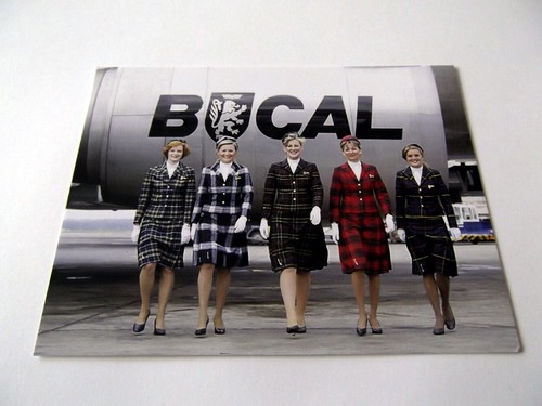 BC43 BCal Hosties with DC10 engine Postcard | eBay