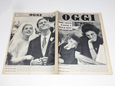 RIVISTA OGGI N° 18/1960 FIGLIO DI FAUSTO COPPI GIULIA OCCHINI VIRNA ...