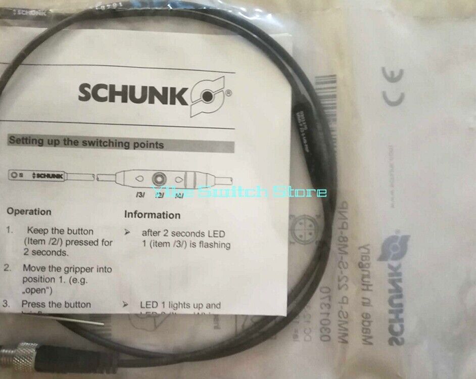 1PC NEW SCHUNK Proximity Sensor MMS-P22-S-M8-PNP 0301370 | eBay