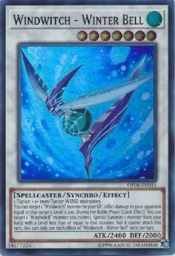 WINDWITCH - WINTER BELL *** SUPER RARE MINT/NM OP06-EN011 YUGIOH! | eBay
