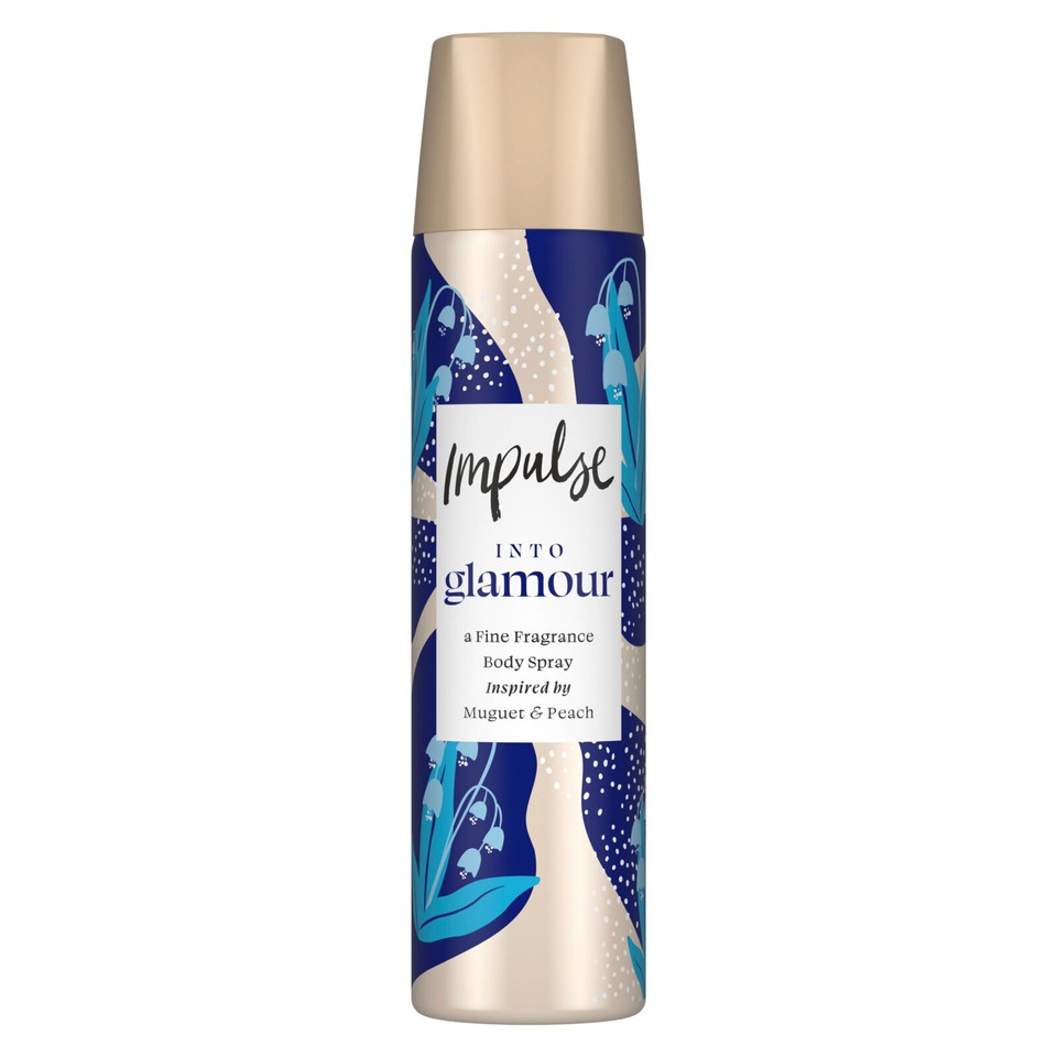 IMPULSE BODY FRAGRANCE 75ML SPRAY DEODORANT Antiperspirant Sprays Pack ...