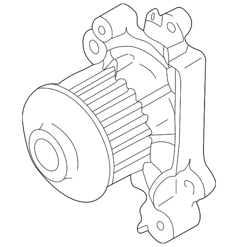 Genuine Mitsubishi Water Pump MD309756 | eBay