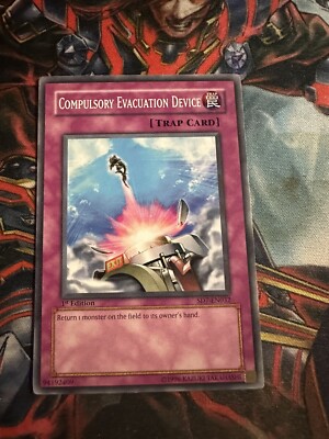 Yugioh - Compulsory Evacuation Device *1st Edition - SD7-EN032* | eBay