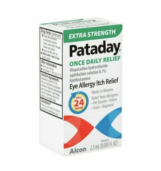Alcon Pataday Extra Strength Once Daily Relief Eye Drops (0035) for ...