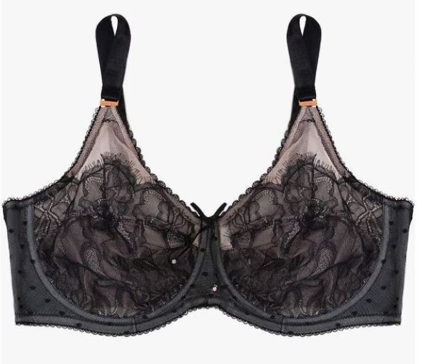 Smart & Sexy Womens Lace & Mesh Unlined Underwire Bra #SA1017 Size 40D ...