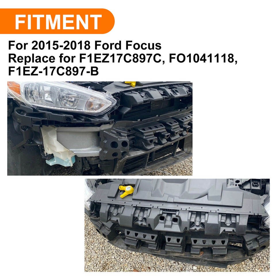For FORD FOCUS 15-18 Front Bumper Cover Support Mounting Kit Bracket # ...
