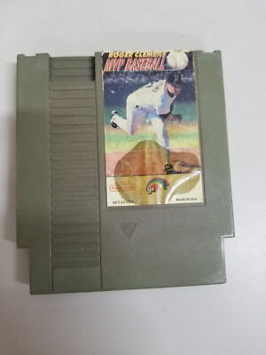 Roger Clemens' MVP Baseball NES Cartridge only tested label damage ...