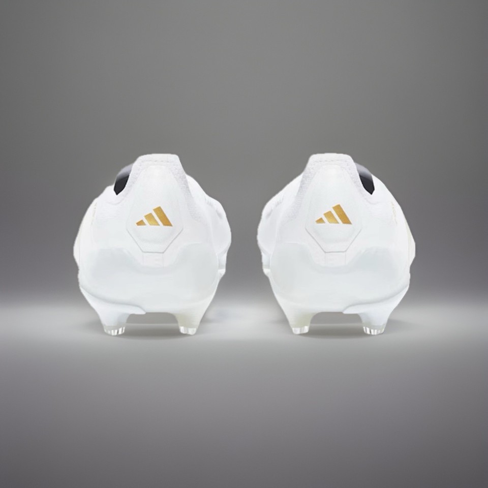 Adidas Men's Predator Elite Laceless FG Soccer Cleats White Gold Size 8 ...