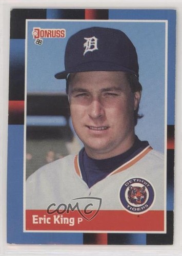 1988 Donruss Eric King (Solid Blue Corner Upper Right) #50 | eBay