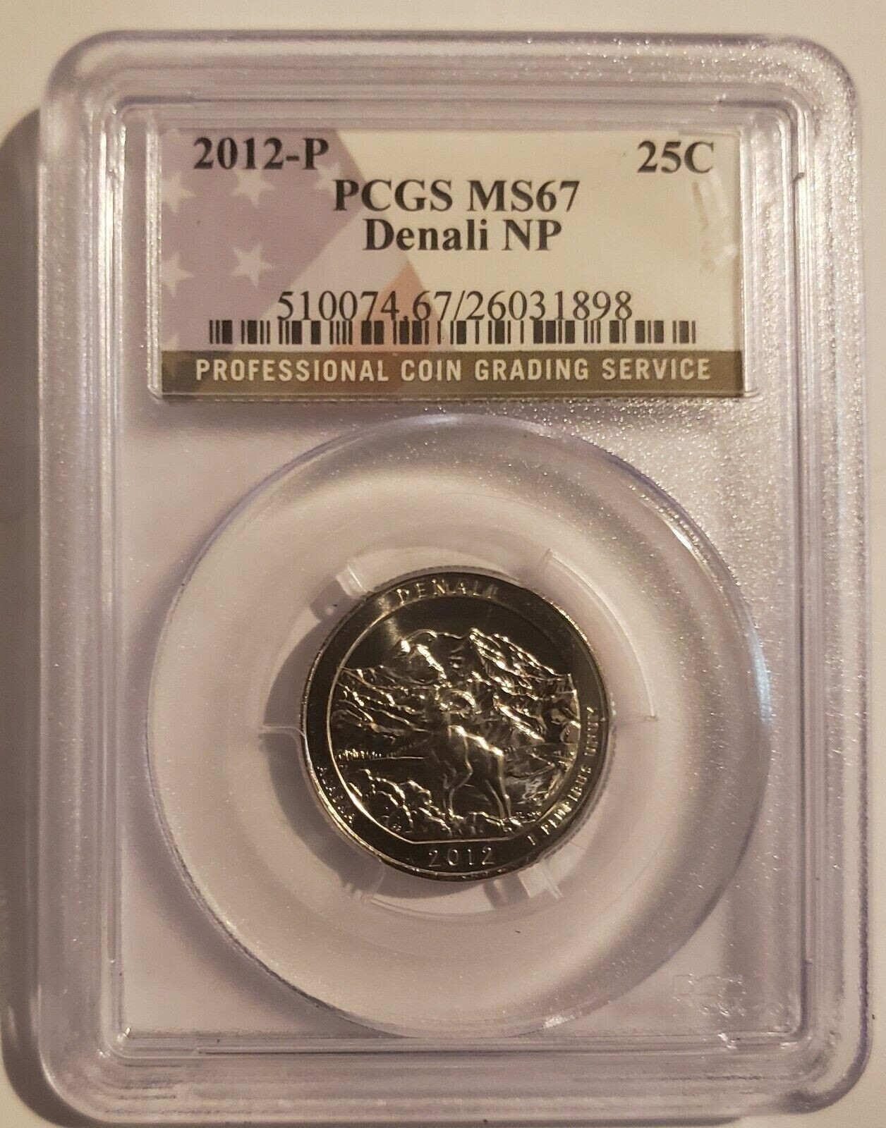 2012 P Denali Quarter PCGS MS67 Top Pop | eBay