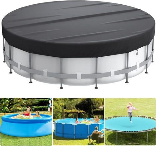 12ft Round Winter Pool Cover for Above Ground Pools - Waterproof and ...