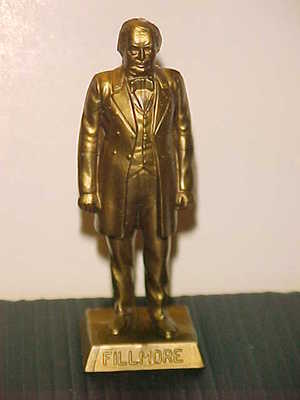 Vintage HK Millard Fillmore 13th President 1969 Marx Toys Miniature ...