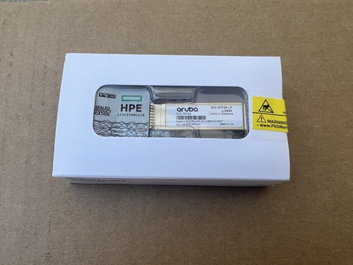Genuine New HPE Aruba 25G SFP28 LC LR 10KM SMF Transceiver JL486A p/n ...
