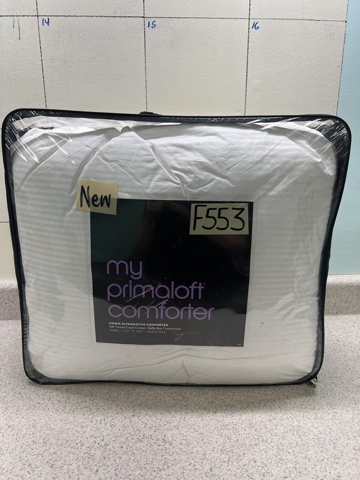 Bloomingdales My Primaloft Down Alternative Comforter King New | eBay
