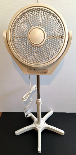 Air Innovations 12" Swirl Cool Floor And Desk Fan - Cream - NIB-Free ...