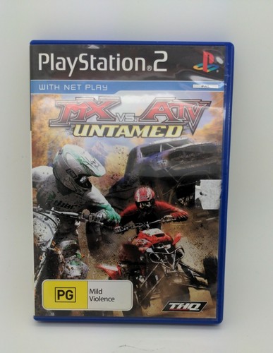 MX vs ATV Untamed - Playstation 2 / PS2 game - Complete with Manual ...