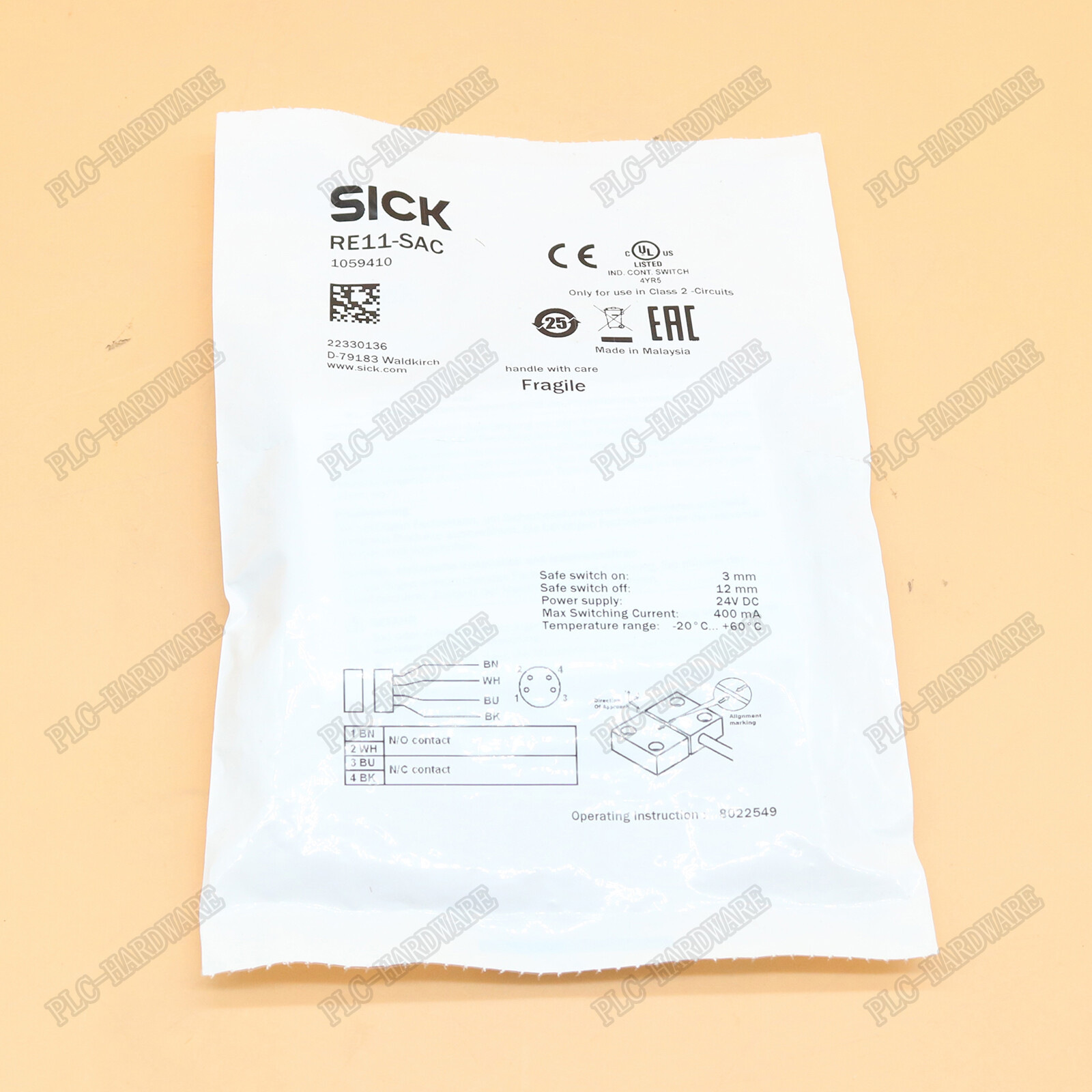 1pieces New Sick Re11 Sac Non Contact Safety Switch Free Ship Ebay