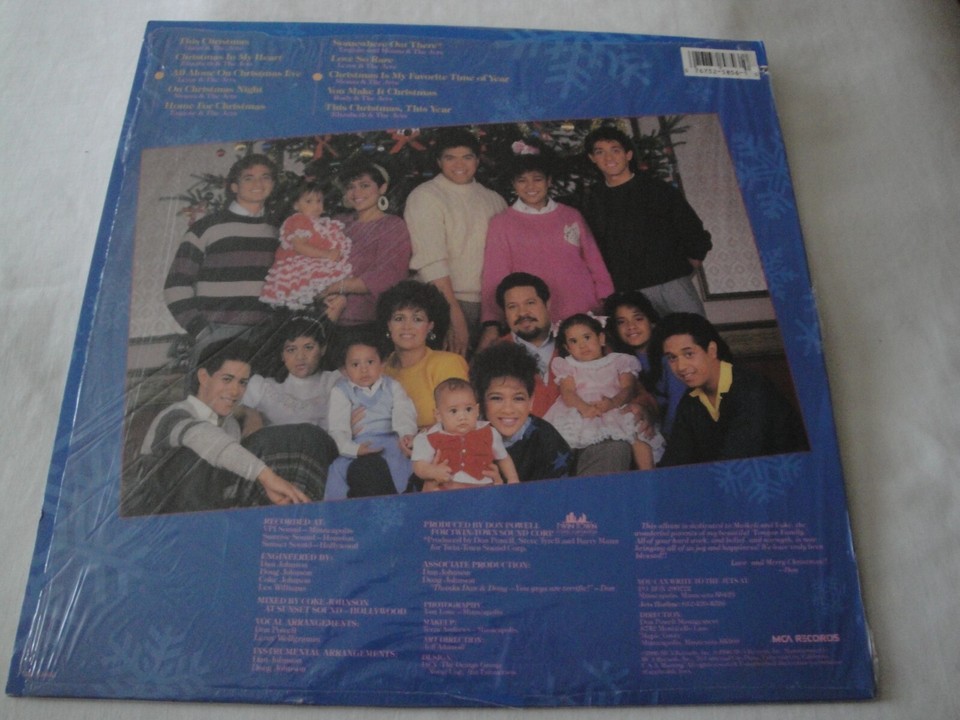 THE JETS Christmas with the Jets VINYL LP ALBUM 1986 MCA RECORDS | eBay