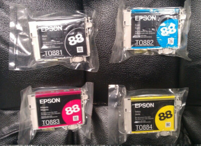 GENUINE SEALED EPSON T088 SET T0881 T0882 T0883 T0884 | eBay