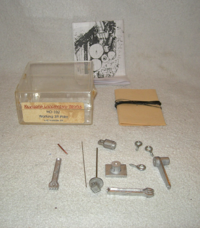 Keystone Locomotive Works HO-102 Working Jill Poke Log Unloader Kit | eBay
