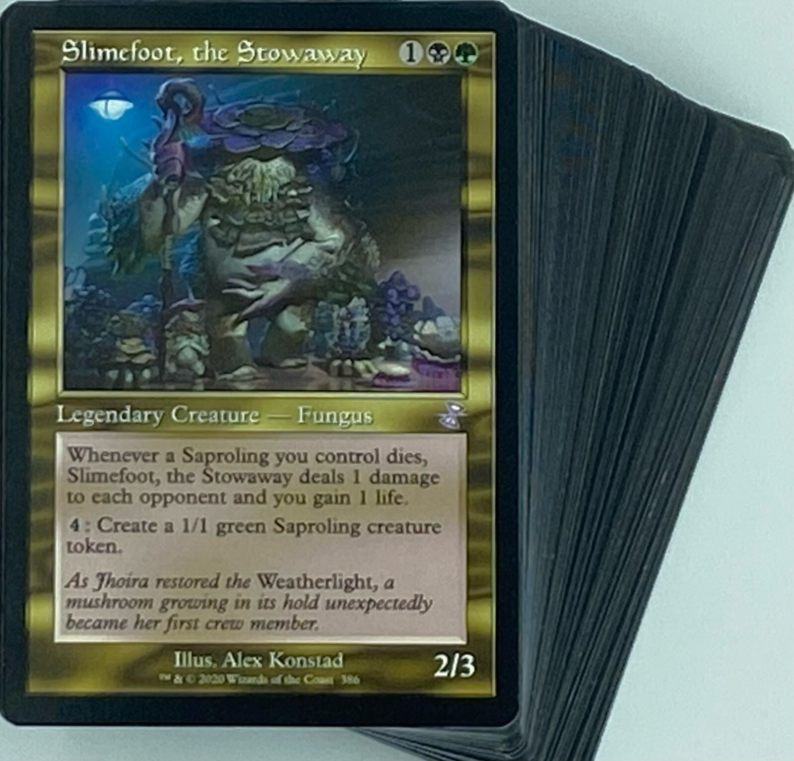 ***Custom Commander Deck*** Slimefoot - Saproling Tokens (Updated) | eBay