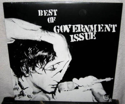 GOVERNMENT ISSUE Best Of LP PUNK ROCK Melodic Hardcore REISSUE Black ...