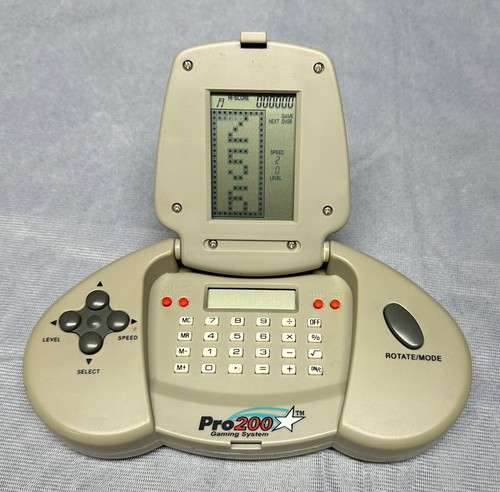 Vintage Kids Video Game Pro 200 Handheld Gaming System *Works* | eBay