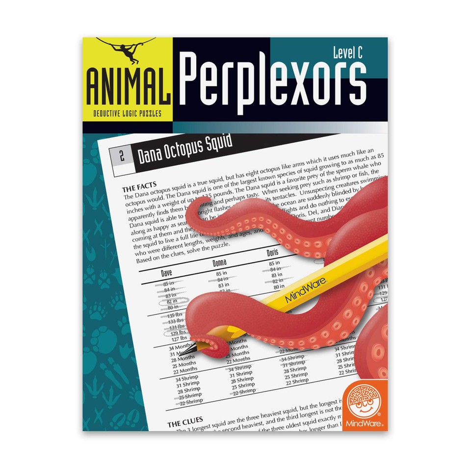 MindWare Perplexors Logic Puzzles: Animal Level C | eBay