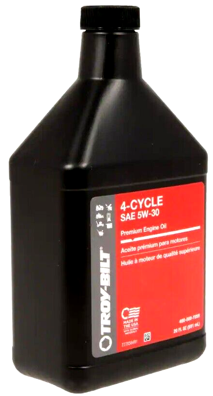 Troy-Bilt SAE 5W-30 Premium 4-Stroke Engine Oil - 20 oz. | eBay
