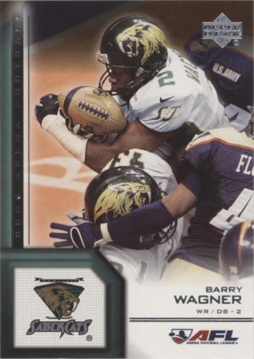 2006 Upper Deck Arena Football - Barry Wagner #169 (RC) for sale online ...
