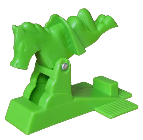 Milton Bradley 1991 Yahoo Buckaroo • Green Horse Game Piece • Vintage ...