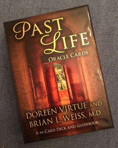 💕Past Life Oracle Cards Doreen Virtue Brian Weiss Guidebook/ 44 Card ...