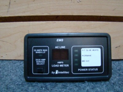 USED RV EMS AC LINE AMPS LOAD METER INTELLITEC 30 AMP 00-00589-000 | eBay