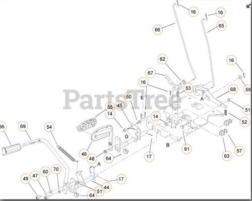 Pedal Parts From Toro LX420 Lawn Tractor | eBay