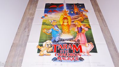 TARAM ET LE CHAUDRON MAGIQUE ! affiche cinema animation bd disney | eBay
