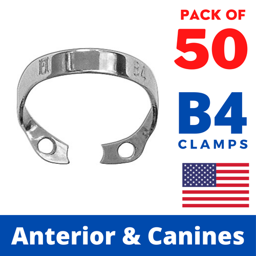 Rubber Dam Clamps #B4 Brinker Endodontic Dental Clamp Surgical ...