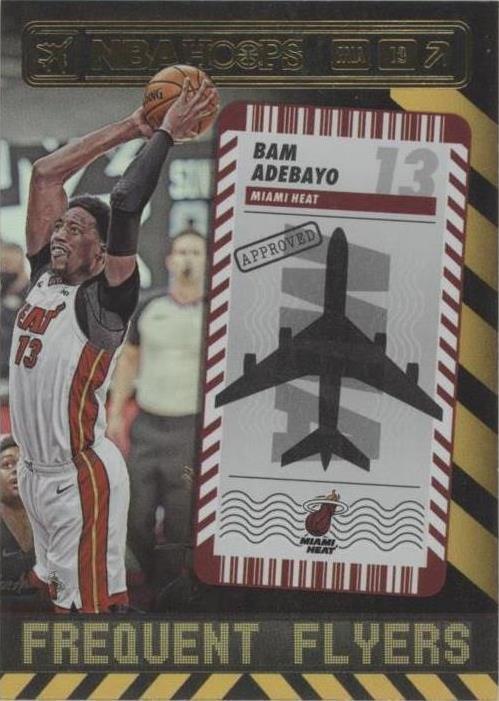 2021-22 Panini NBA Hoops - Frequent Flyers Bam Adebayo #4 Holo for sale ...