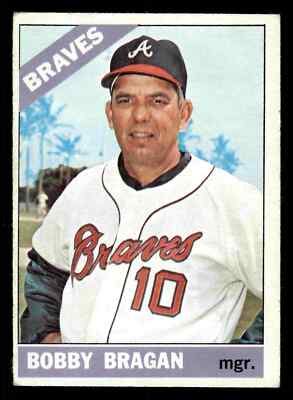 1966 Topps Bobby Bragan #476 - Atlanta Braves (Semi-High Number) | eBay
