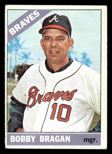1966 Topps Bobby Bragan #476 - Atlanta Braves (Semi-High Number) | eBay