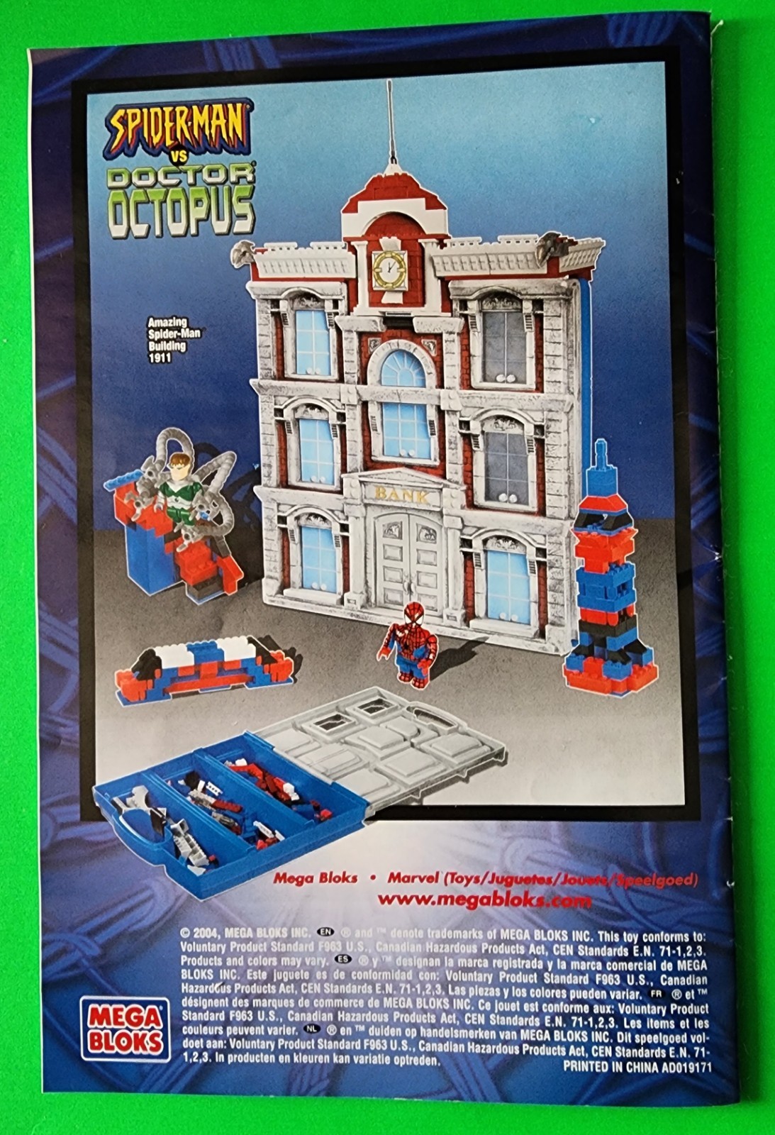 MegaBloks Wolverine 8" Figure Marvel Building Block Superhero w ...