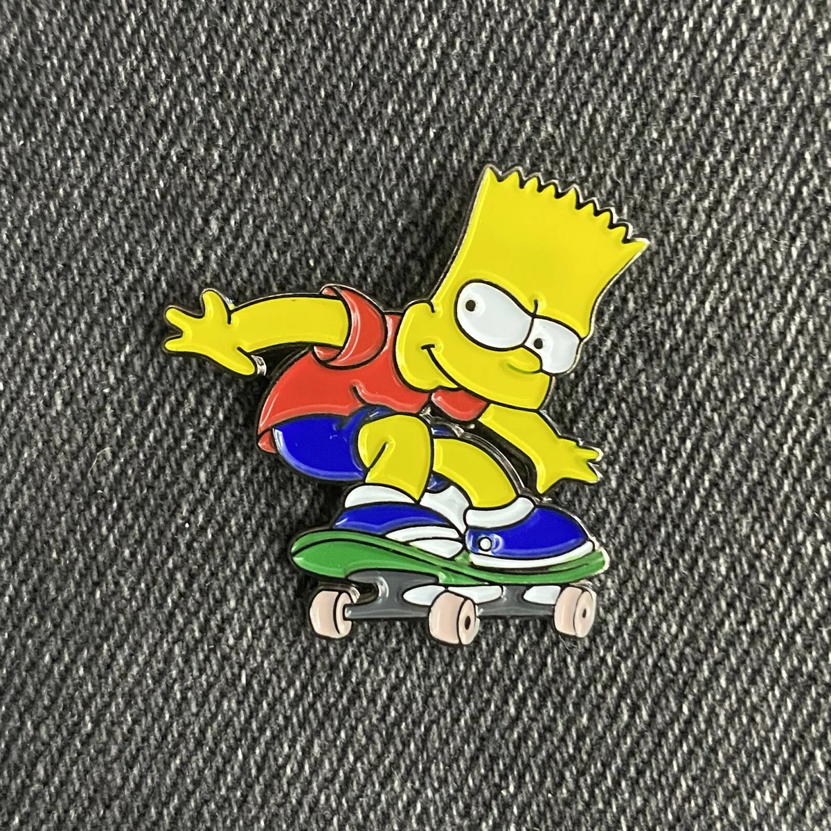 Bart Simpson Skateboarding In The Simpsons Movie