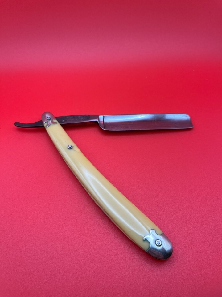 Vintage Straight Razor - Anton Wingen Red Point - Shave Ready | eBay