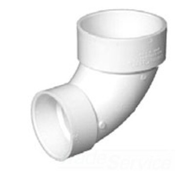 3" x 4" PVC DWV 90-Degree Reducing Closet Bend | eBay UK