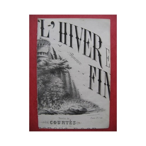 Pink Georges L'Winter Is Finished Singer 19th | eBay