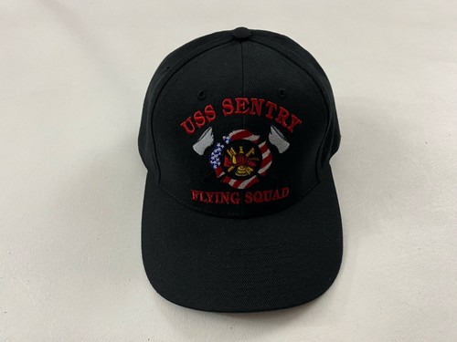 USS SENTRY FLYING SQUAD The Corps United States Black Basball Cap Hat ...