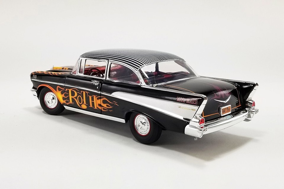 Chevrolet Bel Air Hot Rod Big Daddy Ed Roth 1957 1/18 scale diecast ...