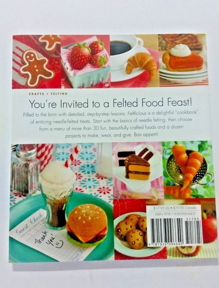 FELTLICIOUS - Needle-felted Treats to Make and Give | eBay