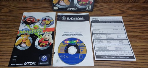 Jim Henson's Muppets: Party Cruise GameCube 2003 CIB Authentic Rare ...