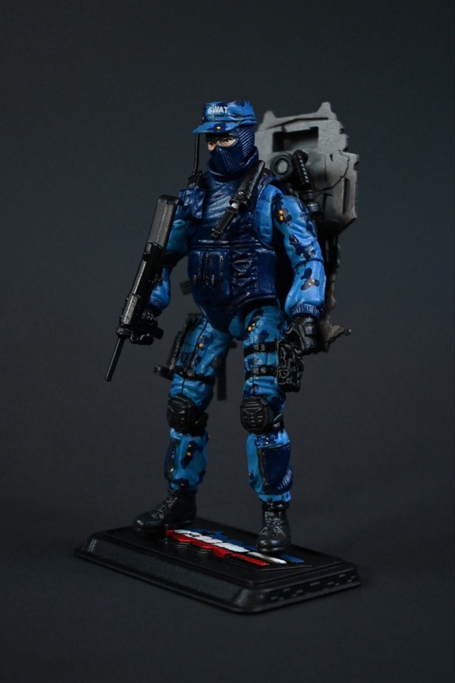 GI Joe Shockwave Custom 3:75 1/18 Scale Action Figure Hasbro 25th ...