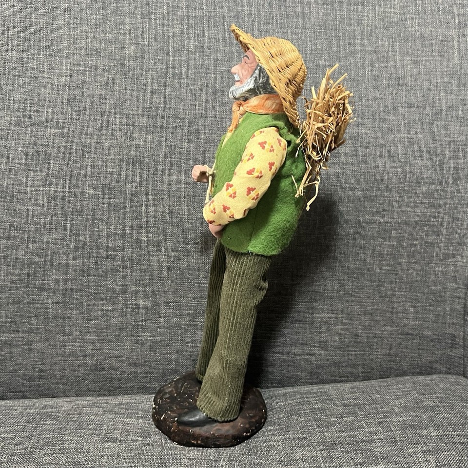 SANTONS De Provence Florence French Country Peasant Clay Figure | eBay